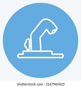Deforestation Nature Vector Illustration Icon Stock Vector Royalty