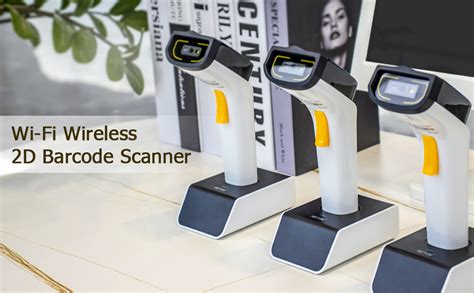 Amazon NETUM Wireless Wi Fi 2D Barcode Scanner Connect With TCP