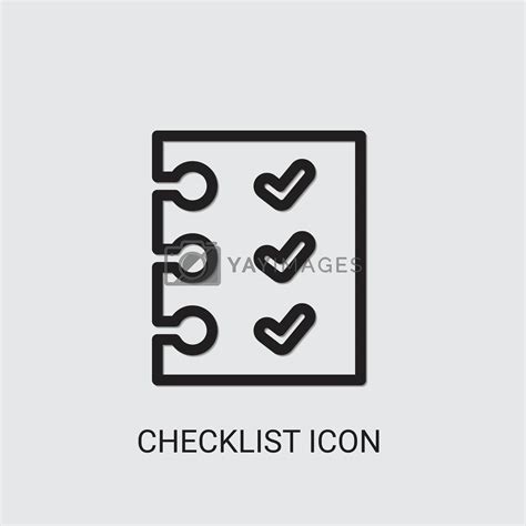 Symbol Note Questionnaire Document Icon Sign Office Clipboard Outline Paper Web Flat Design