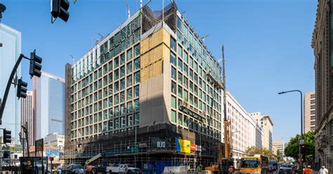 Downtown Las Citizenm Hotel Is Topped Out Urbanize La