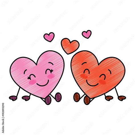Cartoon Drawings Of Hearts
