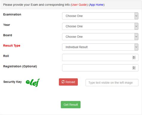 SSC Exam Result Mark Sheet With Grade Point Eboardresults Com