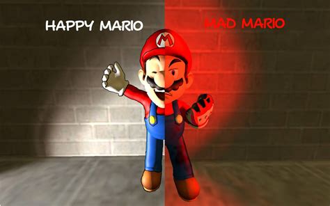 Requested Happy Mario And Mad Mario By Kalebefreddys On Deviantart