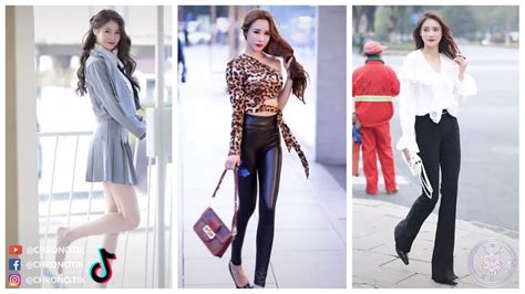 抖音 Top Douyin Street Fashion 42 Douyin China CHRONOTIK YouTube
