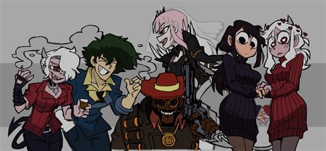 Colored This Months Vanripper Art Helltaker
