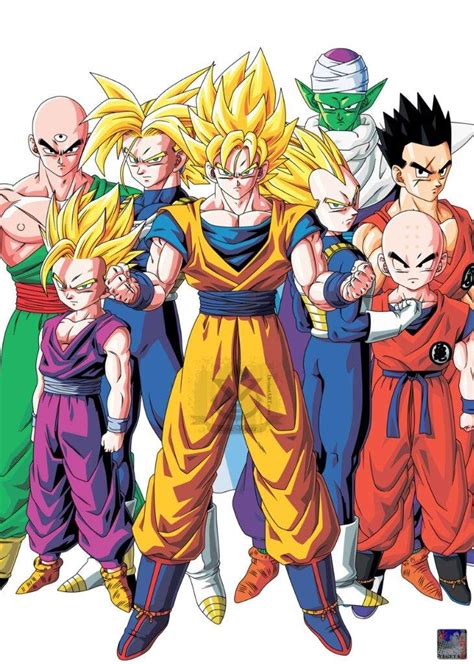 Los guerreros z Wiki DRAGON BALL ESPAÑOL Amino
