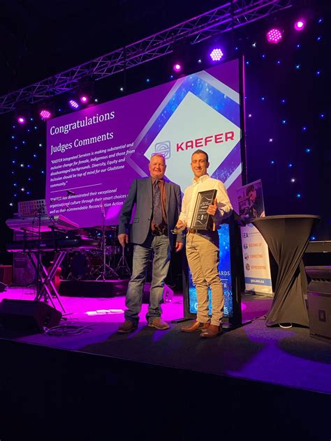 Kaefer Receives Beale Culture Award Kaefer Australia