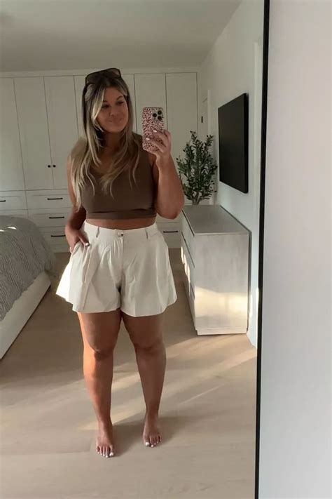 Neutral Curvy Girl Finds Summer Midsize Clothing Inspo Neutral