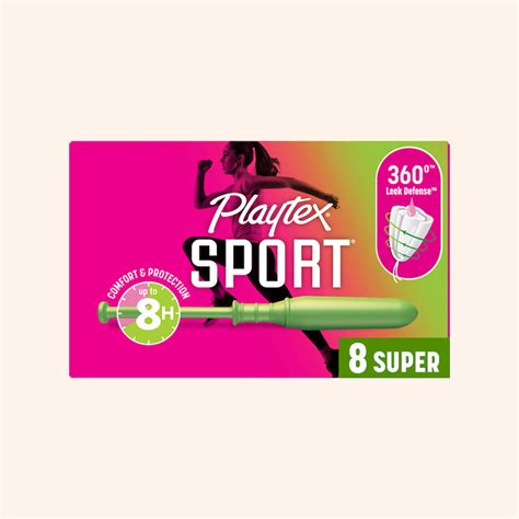 Playtex® Sport® Tampons Super Absorbency Playtex Us