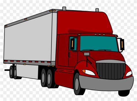 Flatbed Semi Truck Clipart Transparent Png X Free Clip Art The Best