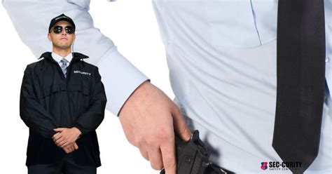Differences Between An Unarmed And Armed Security Guard Service SSC