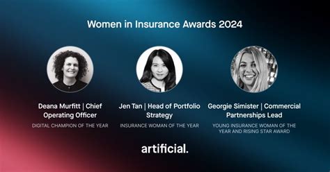 Artificial Labs On Linkedin Womenininsurance Awards Insurtech