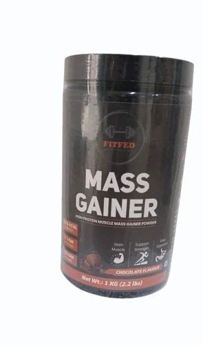 Fitted Chocolate Flavour Mass Gainer 1 Kg At Rs 1050jar In Ahmedabad