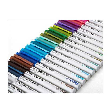 Monami Deco Marker 463 Pen Water Based Fluorescent Metal 0 7mm Etsy