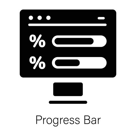 Trendy Progress Bar 45884443 Vector Art At Vecteezy