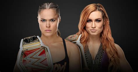 Ronda Rousey Becky Lynch Are The Current Picks To Headline