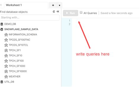 Setting Up A Snowflake Account