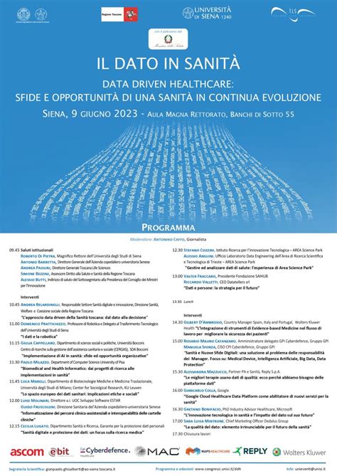 Meeting “data Driven Healthcare” Giulia Cappellaro