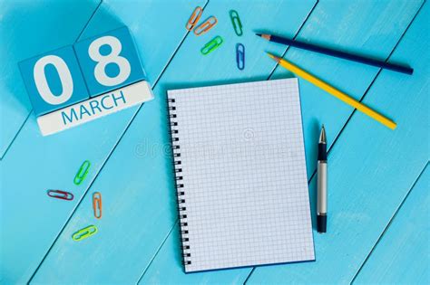 8 Mars Jours Internationaux Heureux Du ` S De Femmes Jour 8 Du Mois