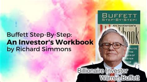 Warren Buffett Step By Step To Calculating Intrinsic Value Youtube