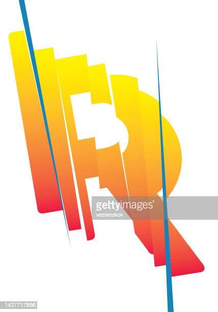 Contemporary Stylish Cut Slice Typography Vector Illustration High Res