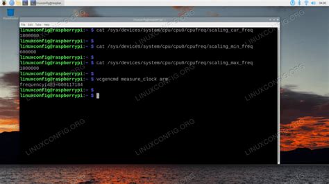 How To Check Cpu Frequency On Raspberry Pi Linux Tutorials Learn Linux Configuration