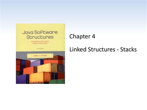 Chapter 4 Linked Structures - Stacks - ppt download