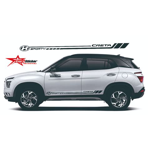 Jual Sticker Hyundai Creta Sticker Hyundai Shopee Indonesia