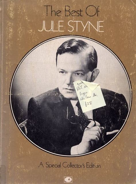 The Best Of Jule Styne A Special Collectors Edition Only £2800