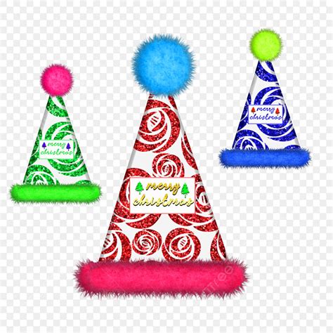 크리스마스와 새해 일러스트 모자 디자인 Png 메리 크리스마스 새해 축하 Png 일러스트 및 Psd 이미지 무료 다운로드 Pngtree