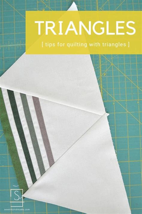 Quilting With Triangles Artofit