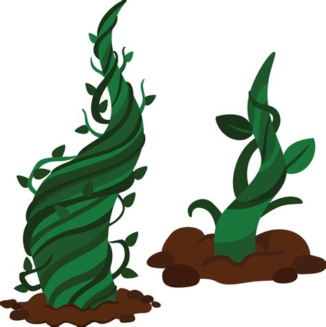 Beanstalk árbol Naturaleza Ilustración Vector Clipart 15694425 Vector