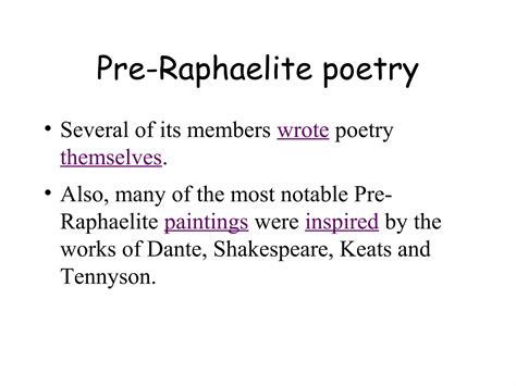 The Pre Raphaelite Brotherhood1 Ppt