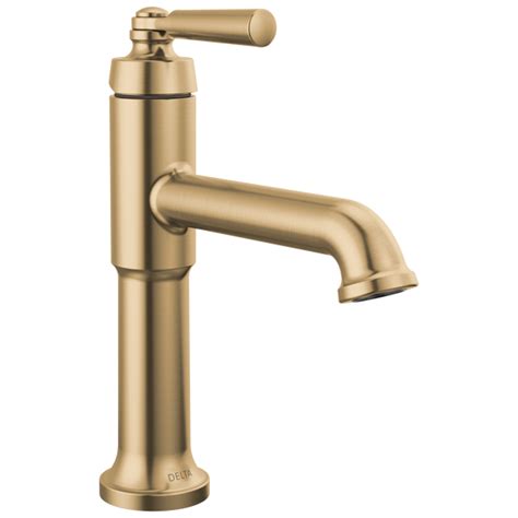 Single Handle Bathroom Faucet In Champagne Bronze 536 Czmpu Dst Delta