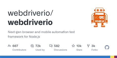 Github Webdriveriowebdriverio Next Gen Browser And Mobile Automation Test Framework For Nodejs