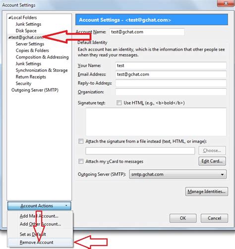 Unable To Connect Through Thunderbird With Mail Aapt