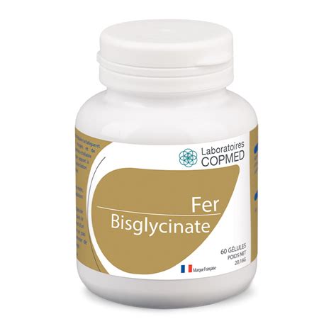 Complément Alimentaire Fer Bisglycinate En Gélule