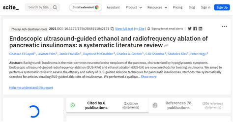Endoscopic Ultrasound Guided Ethanol And Radiofrequency Ablation Of