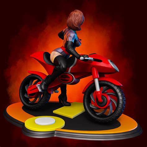 Elastigirl On Motor Specialstl