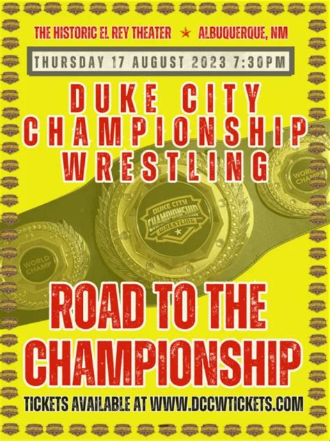 Dccw Is On The Road To Their First Champion