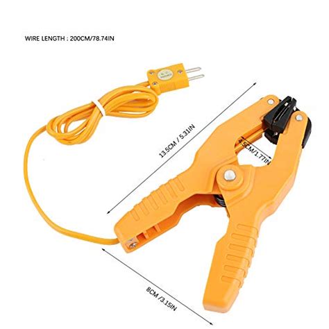 Temperature Clamp Hvac HVAC Thermocouple HT K Type Thermocouple Clamp Sensor Probe Fieldpiece