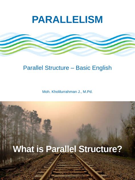 Parallel Structure Ppt Pdf Semantic Units Linguistics