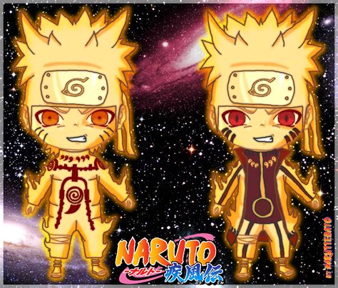 Naruto Kyuubi Chakra Mode Chibi