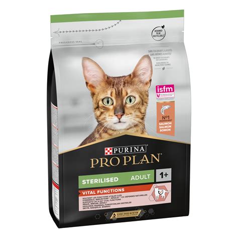 Purina Pro Plan Sterilised 3кг для стерилізованих котів з лососем ...