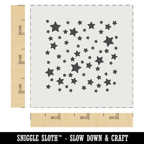Cluster Of Stars Wall Cookie Diy Craft Reusable Stencil Michaels