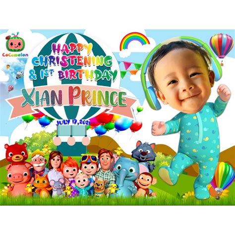 Cocomelon Customized Tarpaulin Layout And Print Tqhs Shopee Philippines Porn Sex Picture