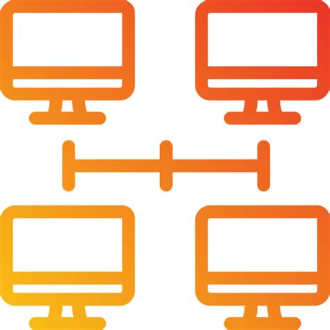 Peer To Peer Generic Gradient Icon