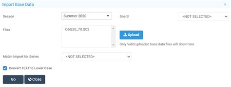 How To Import Refresh Basedata Bromcom