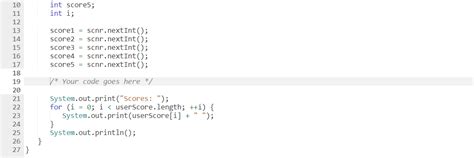 solved five integers are read from input into five