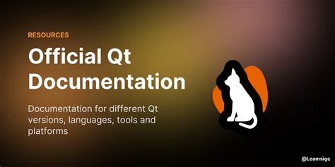 Official Qt Documentation Must Know Resources For Developers By